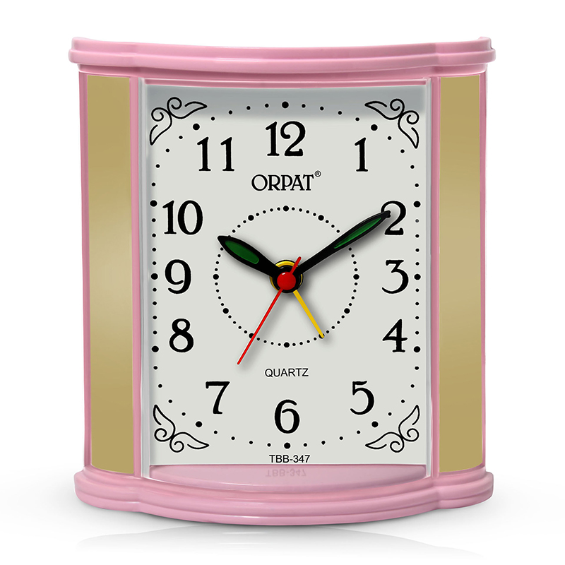 Orpat TBB-347 Buzzer Alarm Clock (Pink) | Orpat Group