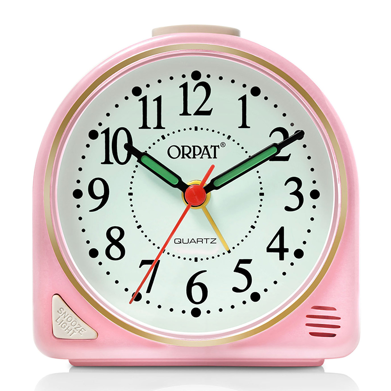 Orpat TBZL-617 Snooze Buzzer Alarm Clock (Pink) | Orpat Group